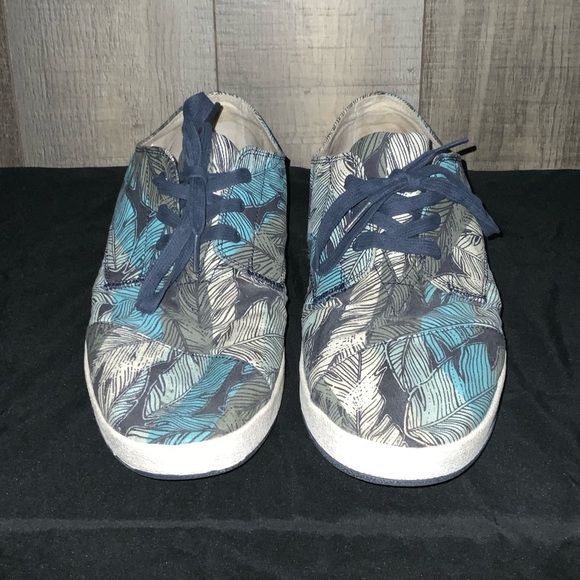 Toms | Shoes | Toms Mens Palm Leaf Pattern Multi Colored | Poshmark
